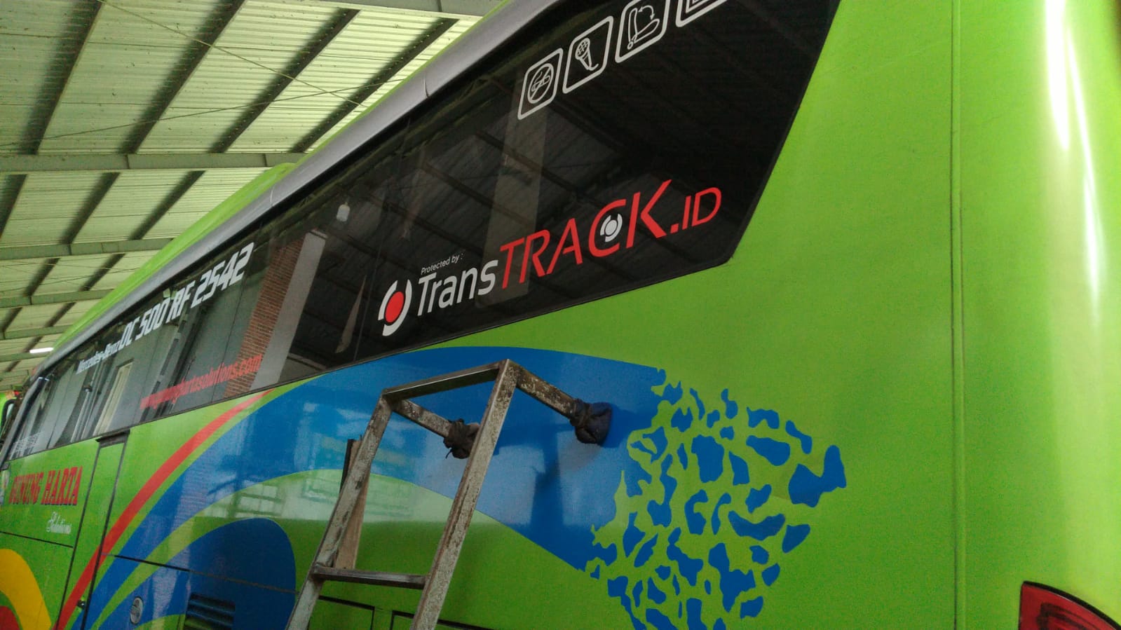 Bus GHTS Pasang FMS TransTRACK di Armadanya!